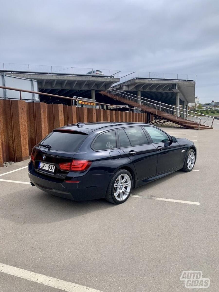 Blue BMW 520 2013 in Kaunas, with an engine capacity of 2.00 L and mileage of 342 thousand km for 9750 €, photo 5 on AUTOMOTO.COM.LV