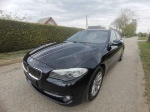 Blue BMW 520 2013 in Vilnius, with an engine capacity of 2.00 L and mileage of 353 thousand km for 7900 €, photo 3 on AUTOMOTO.COM.LV