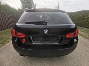 Blue BMW 520 2013 in Vilnius, with an engine capacity of 2.00 L and mileage of 353 thousand km for 7900 €, photo 8 on AUTOMOTO.COM.LV