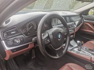 Blue BMW 520 2013 in Vilnius, with an engine capacity of 2.00 L and mileage of 353 thousand km for 7900 €, photo 15 on AUTOMOTO.COM.LV