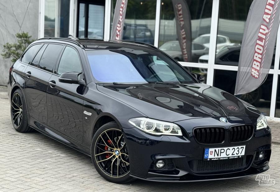 Blue BMW 520 2013 in Radviliskis, with an engine capacity of 2.00 L and mileage of 320 thousand km for 12300 €, photo 3 on AUTOMOTO.COM.LV