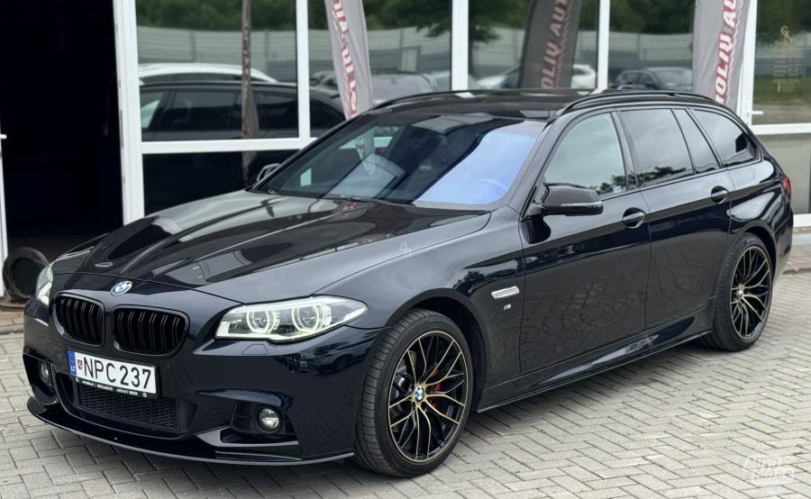 Blue BMW 520 2013 in Radviliskis, with an engine capacity of 2.00 L and mileage of 320 thousand km for 12300 €, photo 4 on AUTOMOTO.COM.LV