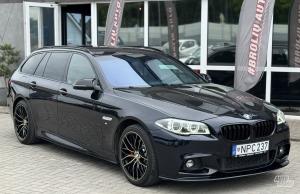 Blue BMW 520 2013 in Radviliskis, with an engine capacity of 2.00 L and mileage of 320 thousand km for 12300 €, photo 5 on AUTOMOTO.COM.LV