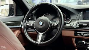 Blue BMW 520 2013 in Radviliskis, with an engine capacity of 2.00 L and mileage of 320 thousand km for 12300 €, photo 18 on AUTOMOTO.COM.LV