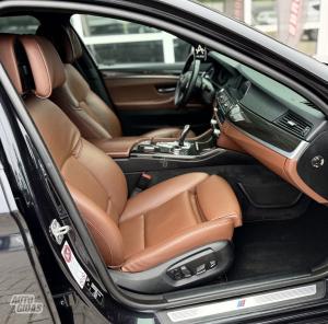 Blue BMW 520 2013 in Radviliskis, with an engine capacity of 2.00 L and mileage of 320 thousand km for 12300 €, photo 20 on AUTOMOTO.COM.LV
