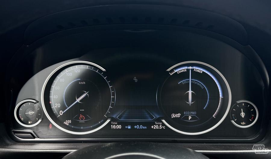 Blue BMW 520 2013 in Radviliskis, with an engine capacity of 2.00 L and mileage of 320 thousand km for 12300 €, photo 22 on AUTOMOTO.COM.LV
