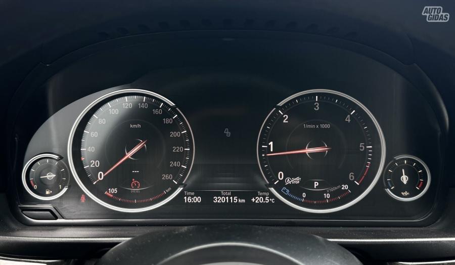 Blue BMW 520 2013 in Radviliskis, with an engine capacity of 2.00 L and mileage of 320 thousand km for 12300 €, photo 23 on AUTOMOTO.COM.LV