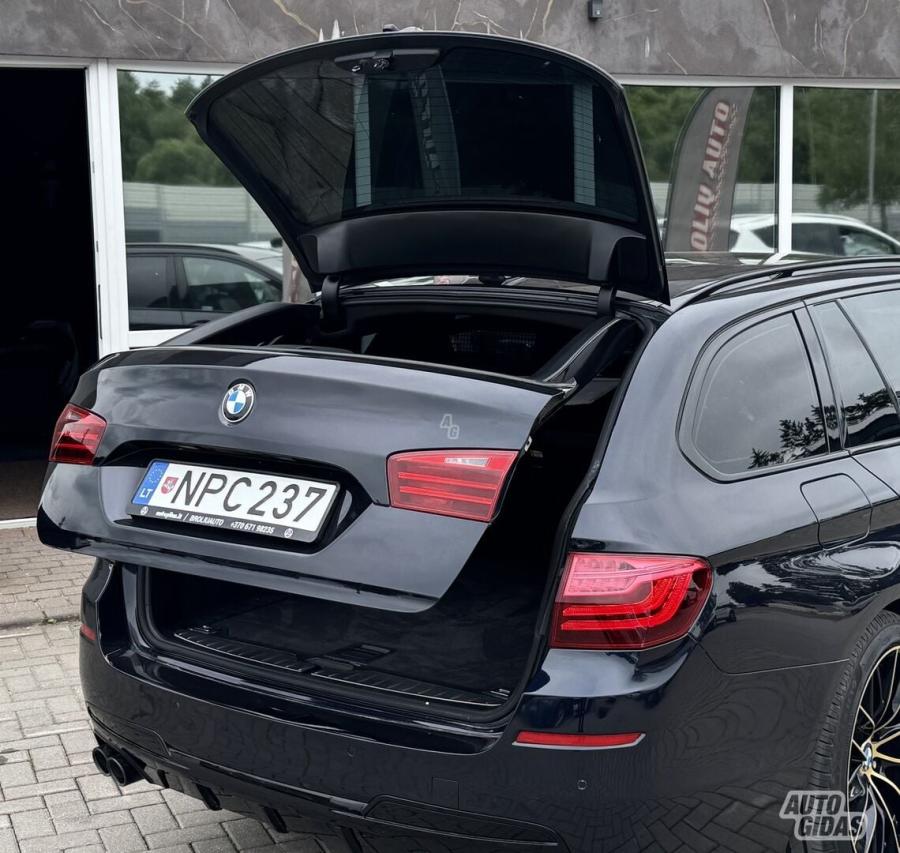 Blue BMW 520 2013 in Radviliskis, with an engine capacity of 2.00 L and mileage of 320 thousand km for 12300 €, photo 36 on AUTOMOTO.COM.LV