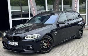 Blue BMW 520 2013 in Radviliskis, with an engine capacity of 2.00 L and mileage of 320 thousand km for 12300 €, photo  on AUTOMOTO.COM.LV