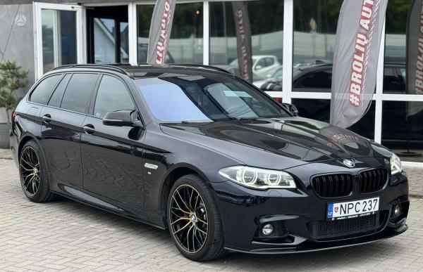 Blue BMW 520 2013 in Radviliskis, with an engine capacity of 2.00 L and mileage of 320 thousand km for 12300 €, photo 4 on AUTOMOTO.COM.LV