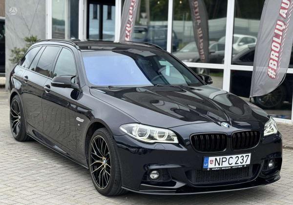 Blue BMW 520 2013 in Radviliskis, with an engine capacity of 2.00 L and mileage of 320 thousand km for 12300 €, photo 6 on AUTOMOTO.COM.LV