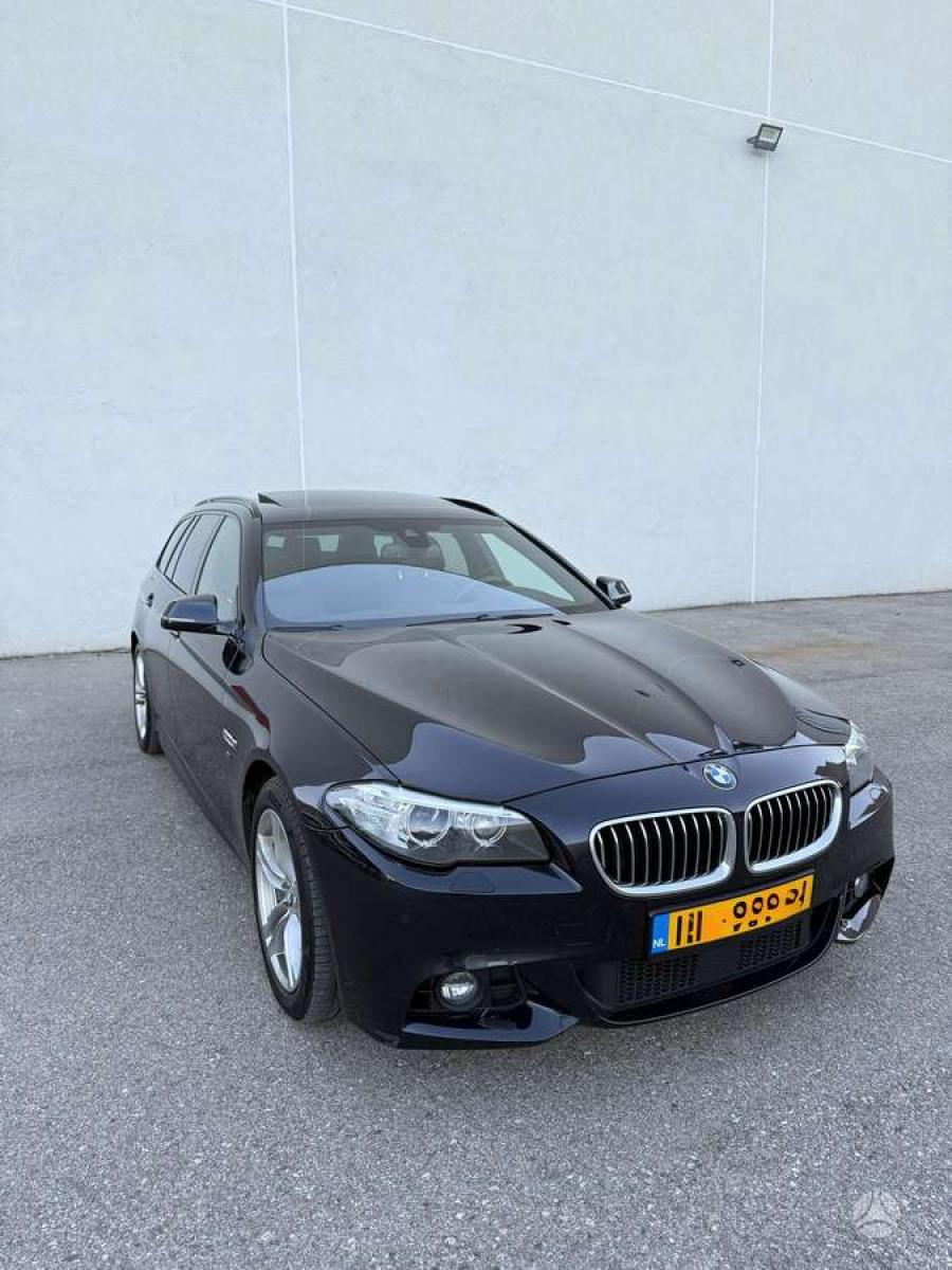 Blue BMW 520 2013 in Kaunas, with an engine capacity of 2.00 L and mileage of 272 thousand km for 9850 €, photo 3 on AUTOMOTO.COM.LV