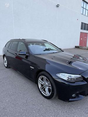 Blue BMW 520 2013 in Kaunas, with an engine capacity of 2.00 L and mileage of 272 thousand km for 9850 €, photo 5 on AUTOMOTO.COM.LV