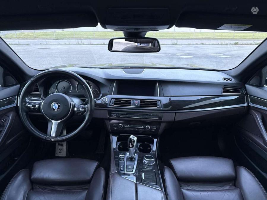 Blue BMW 520 2013 in Kaunas, with an engine capacity of 2.00 L and mileage of 272 thousand km for 9850 €, photo 11 on AUTOMOTO.COM.LV