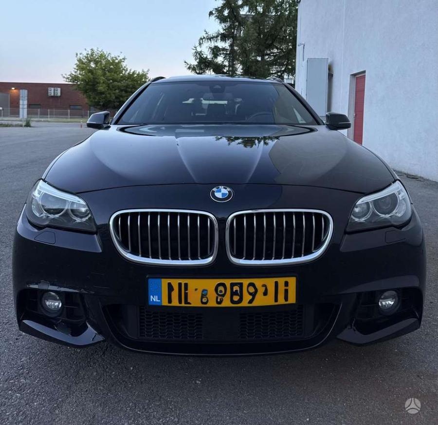 Blue BMW 520 2013 in Kaunas, with an engine capacity of 2.00 L and mileage of 272 thousand km for 9850 €, photo 26 on AUTOMOTO.COM.LV