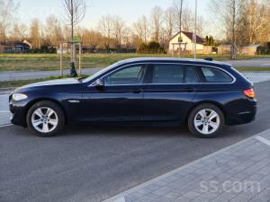 Blue BMW 520 2013 in Jelgava, with an engine capacity of 2.00 L and mileage of 287 thousand km for 8790 €, photo 4 on AUTOMOTO.COM.LV