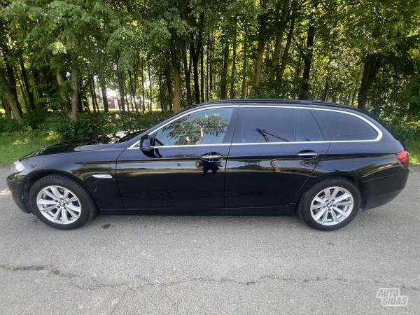 Синий БМВ 520 2013 в Вильнюс, объемом двигателя 2.00 л и пробегом 350 тыс. км за 7850 €, фото 7 на AUTOMOTO.COM.LV