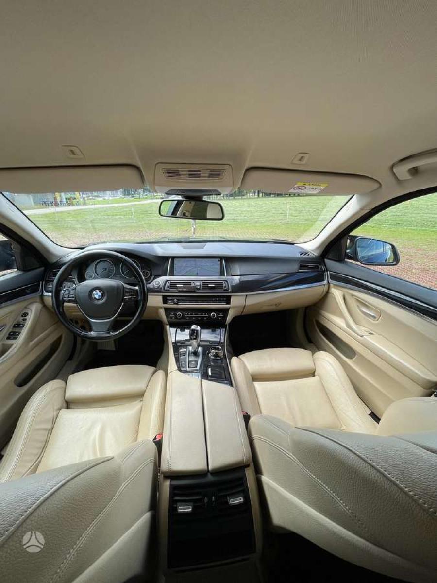 Zils BMW 520 2013 Kauņa, ar dzinēja tilpumu 2.00 L un nobraukumu 310 tūkst. km par 8700 €, foto 10 vietnē AUTOMOTO.COM.LV