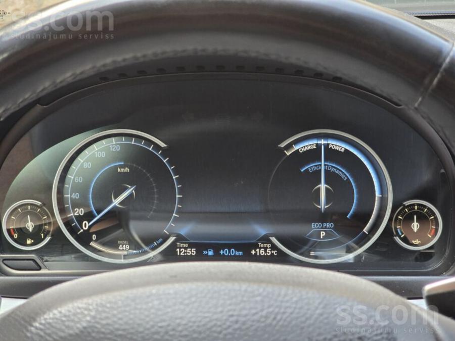 Blue BMW 520 2013 in Cesis, with an engine capacity of 2.00 L and mileage of 251 thousand km for 9500 €, photo 22 on AUTOMOTO.COM.LV