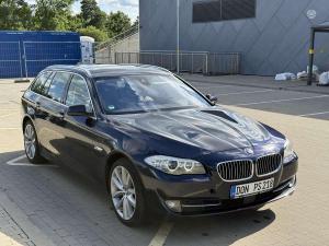 Blue BMW 520 2013 in Jonava, with an engine capacity of 2.00 L and mileage of 269 thousand km for 9600 €, photo 4 on AUTOMOTO.COM.LV