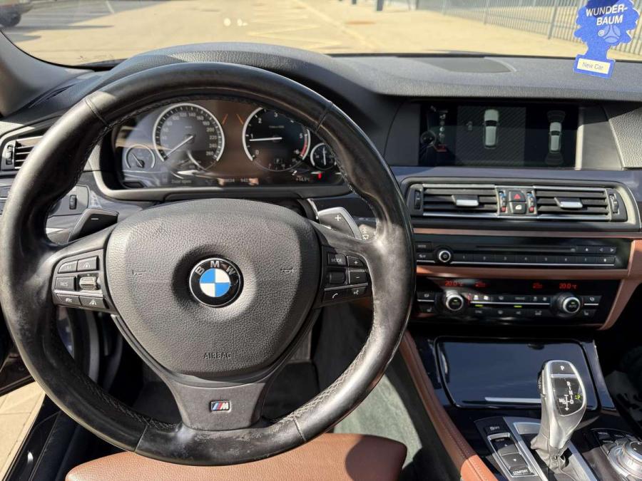 Blue BMW 520 2013 in Jonava, with an engine capacity of 2.00 L and mileage of 269 thousand km for 9600 €, photo 12 on AUTOMOTO.COM.LV