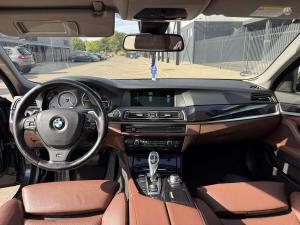 Blue BMW 520 2013 in Jonava, with an engine capacity of 2.00 L and mileage of 269 thousand km for 9600 €, photo 18 on AUTOMOTO.COM.LV