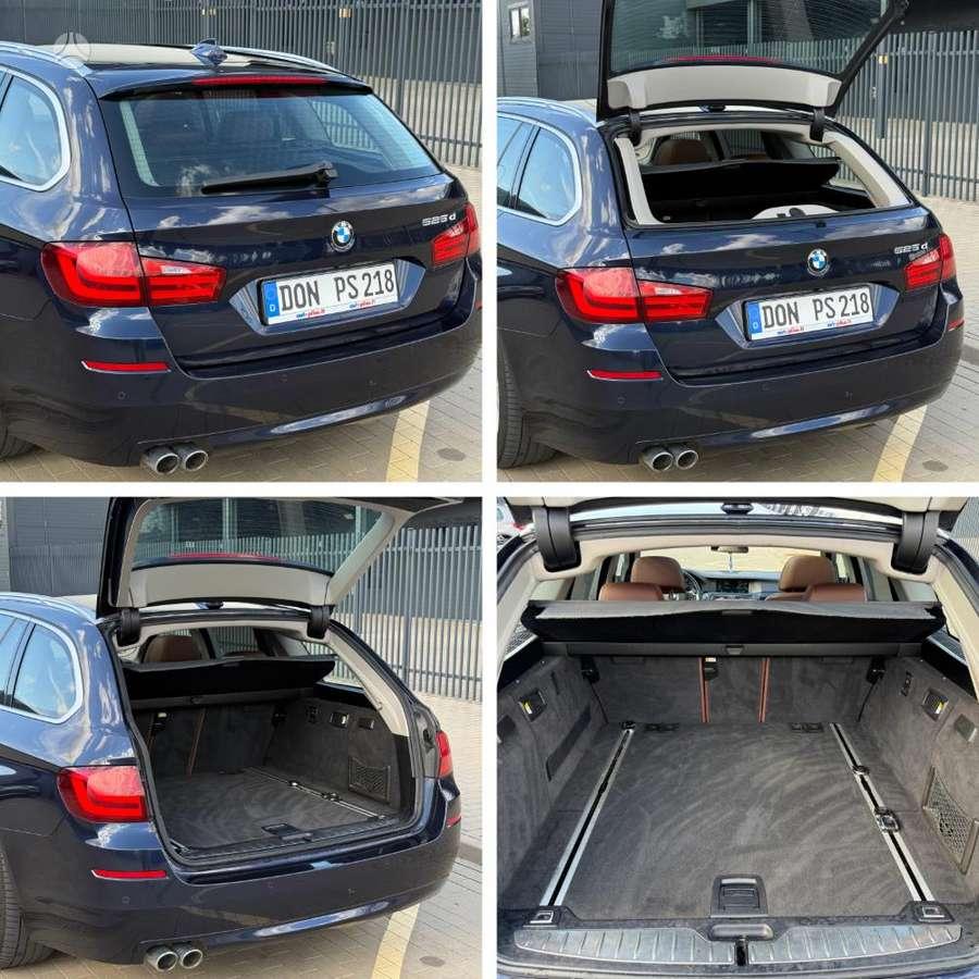 Blue BMW 520 2013 in Jonava, with an engine capacity of 2.00 L and mileage of 269 thousand km for 9600 €, photo 29 on AUTOMOTO.COM.LV