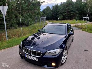 Blue BMW 520 2013 in Vilnius, with an engine capacity of 2.00 L and mileage of 317 thousand km for 8350 €, photo  on AUTOMOTO.COM.LV