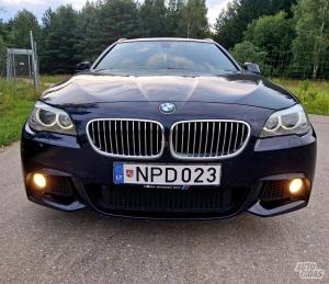 Blue BMW 520 2013 in Vilnius, with an engine capacity of 2.00 L and mileage of 317 thousand km for 8350 €, photo 5 on AUTOMOTO.COM.LV