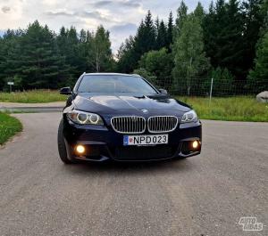 Blue BMW 520 2013 in Vilnius, with an engine capacity of 2.00 L and mileage of 317 thousand km for 8350 €, photo 8 on AUTOMOTO.COM.LV