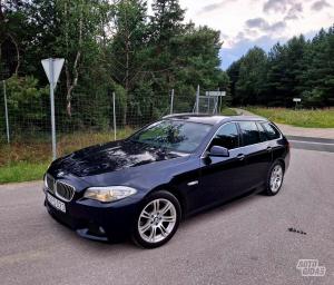 Blue BMW 520 2013 in Vilnius, with an engine capacity of 2.00 L and mileage of 317 thousand km for 8350 €, photo 11 on AUTOMOTO.COM.LV