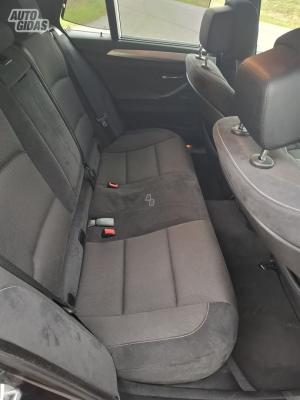 Blue BMW 520 2013 in Vilnius, with an engine capacity of 2.00 L and mileage of 317 thousand km for 8350 €, photo 14 on AUTOMOTO.COM.LV