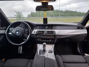 Blue BMW 520 2013 in Vilnius, with an engine capacity of 2.00 L and mileage of 317 thousand km for 8350 €, photo 18 on AUTOMOTO.COM.LV