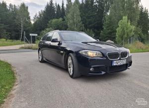 Blue BMW 520 2013 in Vilnius, with an engine capacity of 2.00 L and mileage of 317 thousand km for 8350 €, photo 23 on AUTOMOTO.COM.LV