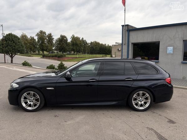Blue BMW 520 2013 in Kaunas, with an engine capacity of 2.00 L and mileage of 323 thousand km for 9999 €, photo 4 on AUTOMOTO.COM.LV