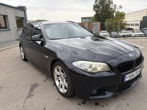 Blue BMW 520 2013 in Kaunas, with an engine capacity of 2.00 L and mileage of 323 thousand km for 9999 €, photo 10 on AUTOMOTO.COM.LV