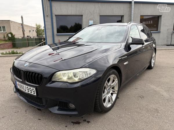 Blue BMW 520 2013 in Kaunas, with an engine capacity of 2.00 L and mileage of 323 thousand km for 9999 €, photo 11 on AUTOMOTO.COM.LV