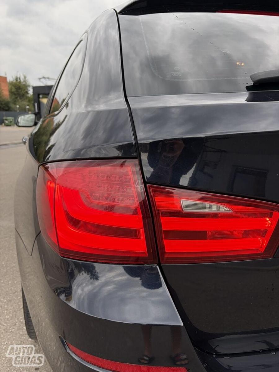 Blue BMW 520 2013 in Kaunas, with an engine capacity of 2.00 L and mileage of 323 thousand km for 9999 €, photo 25 on AUTOMOTO.COM.LV