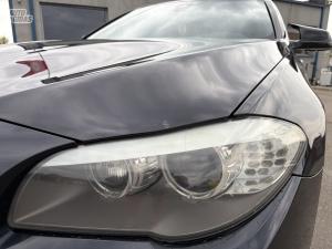 Blue BMW 520 2013 in Kaunas, with an engine capacity of 2.00 L and mileage of 323 thousand km for 9999 €, photo 27 on AUTOMOTO.COM.LV