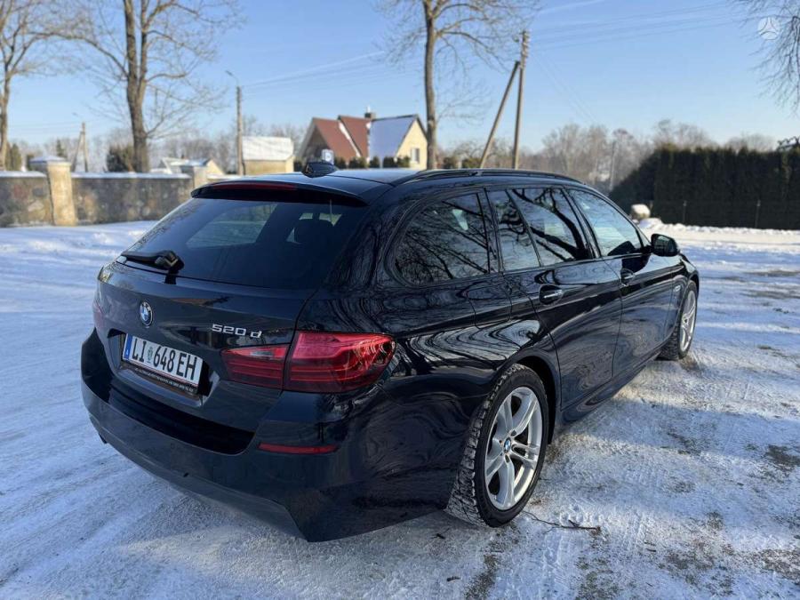 Zils BMW 520 2014 Marijampole, ar dzinēja tilpumu 2.00 L un nobraukumu 227 tūkst. km par 12500 €, foto 5 vietnē AUTOMOTO.COM.LV