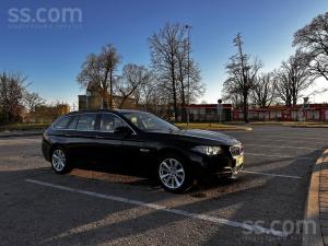 Синий БМВ 520 2014 в Рига, объемом двигателя 2.00 л и пробегом 244 тыс. км за 7900 €, фото 6 на AUTOMOTO.COM.LV