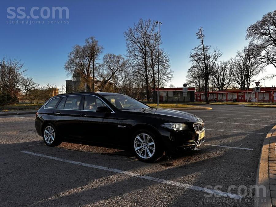 Синий БМВ 520 2014 в Рига, объемом двигателя 2.00 л и пробегом 244 тыс. км за 7900 €, фото 6 на AUTOMOTO.COM.LV