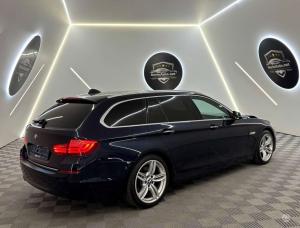 Blue BMW 520 2014 in Marijampole, with an engine capacity of 2.00 L and mileage of 223 thousand km for 11950 €, photo 19 on AUTOMOTO.COM.LV