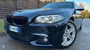 Blue BMW 520 2015 in Vilnius, with an engine capacity of 2.00 L and mileage of 255 thousand km for 12700 €, photo  on AUTOMOTO.COM.LV