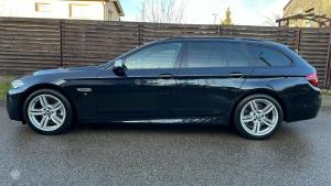 Blue BMW 520 2015 in Vilnius, with an engine capacity of 2.00 L and mileage of 255 thousand km for 12700 €, photo 9 on AUTOMOTO.COM.LV