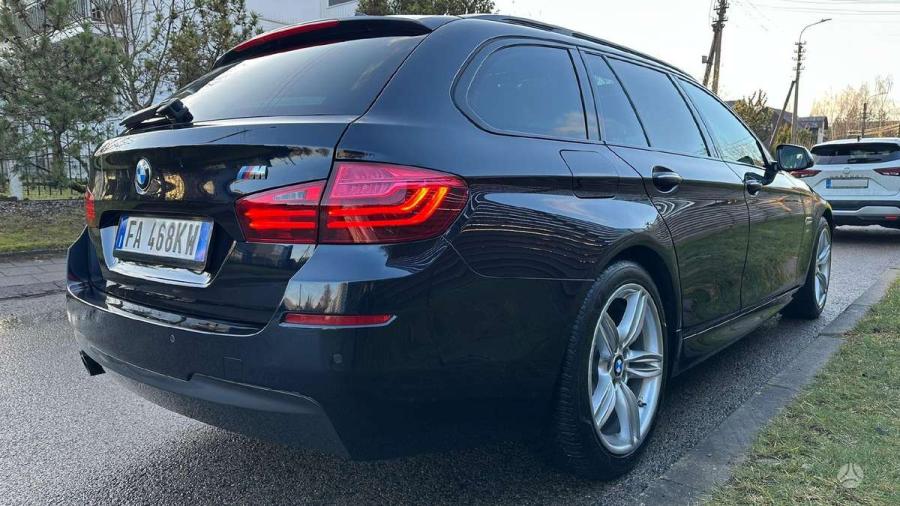 Zils BMW 520 2015 Viļņa, ar dzinēja tilpumu 2.00 L un nobraukumu 255 tūkst. km par 12700 €, foto 6 vietnē AUTOMOTO.COM.LV
