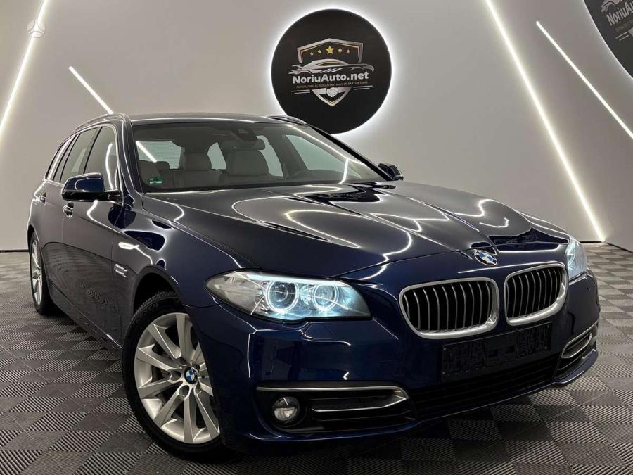 Zils BMW 520 2015 Marijampole, ar dzinēja tilpumu 2.00 L un nobraukumu 312 tūkst. km par 11750 €, foto 1 vietnē AUTOMOTO.COM.LV