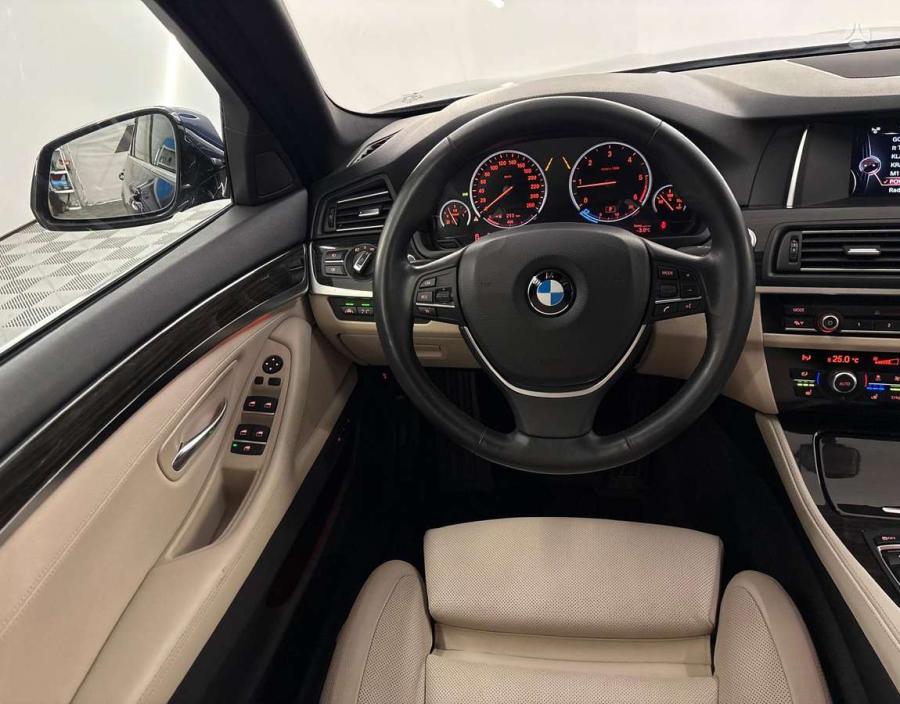 Zils BMW 520 2015 Marijampole, ar dzinēja tilpumu 2.00 L un nobraukumu 312 tūkst. km par 11750 €, foto 19 vietnē AUTOMOTO.COM.LV
