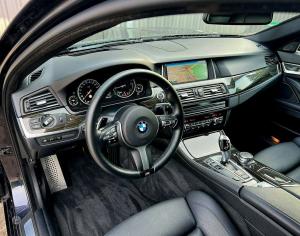 Blue BMW 520 2015 in Utena, with an engine capacity of 2.00 L and mileage of 313 thousand km for 13600 €, photo 35 on AUTOMOTO.COM.LV
