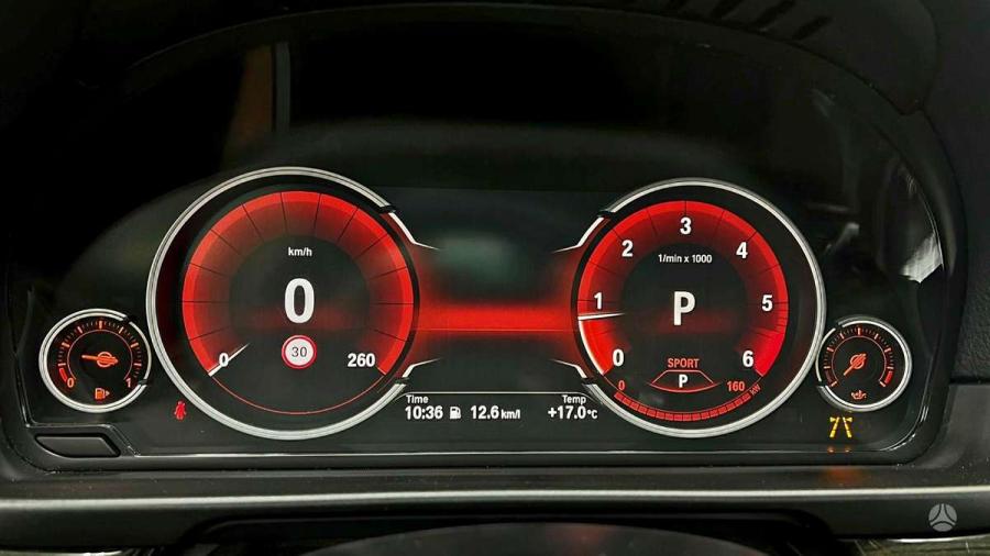 Blue BMW 520 2015 in Utena, with an engine capacity of 2.00 L and mileage of 313 thousand km for 13600 €, photo 37 on AUTOMOTO.COM.LV